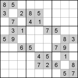 Судоку #18028 Средне