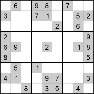 SUDOKU #18200 Fácil