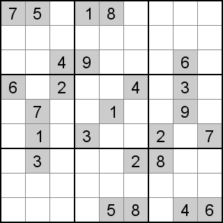 Sudoku #28101 Hard++