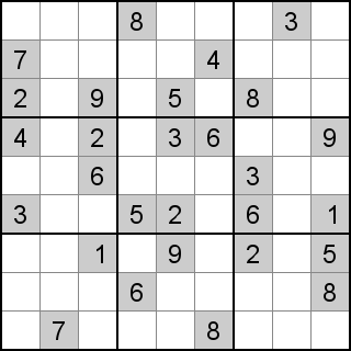 Sudoku #28299 Medium
