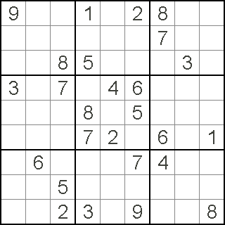 Sudoku #28312 Hard