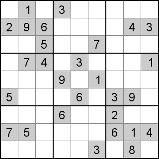 Sudoku #28375 Medium